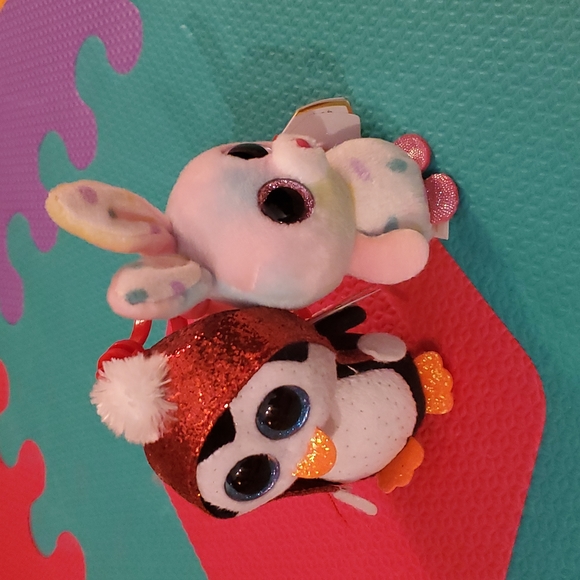 Ty | Toys | Ty Clip On Friends Gale The Penguin And Bubby The Bunny ...